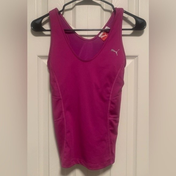Puma | Tops | Puma Workout Tank With Shelf Bra | Poshmark